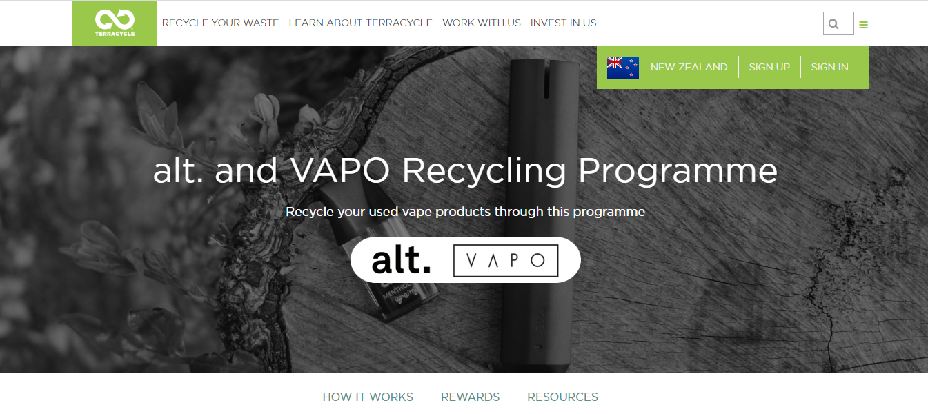 NZ Vapers Can Now Have E-Cig Waste Collected From Home - Vaping Post