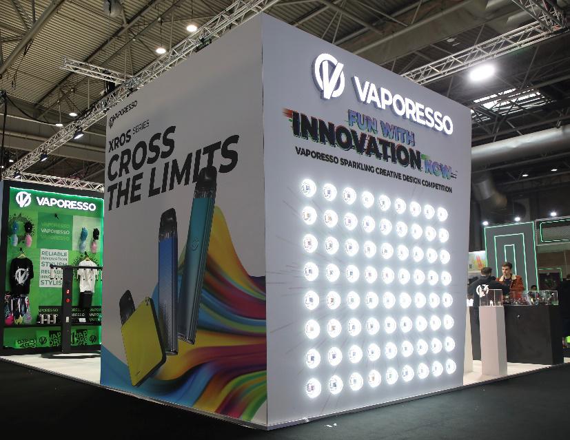 VAPORESSO's INNO SPOT Innovation Plan Takes Center Stage at Vaper Expo ...